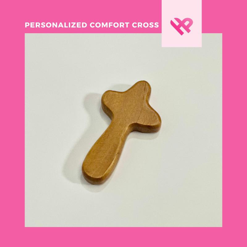 PERSONALIZED WOODEN COMFORT CROSS (FREE CANVAS POUCH) | Shopee Philippines