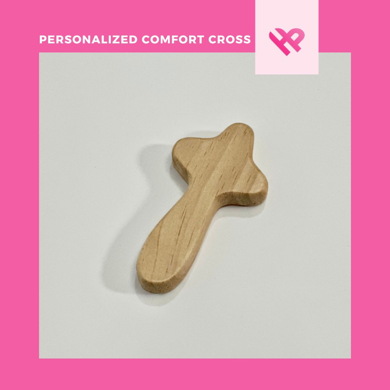 PERSONALIZED WOODEN COMFORT CROSS (FREE CANVAS POUCH) | Shopee Philippines