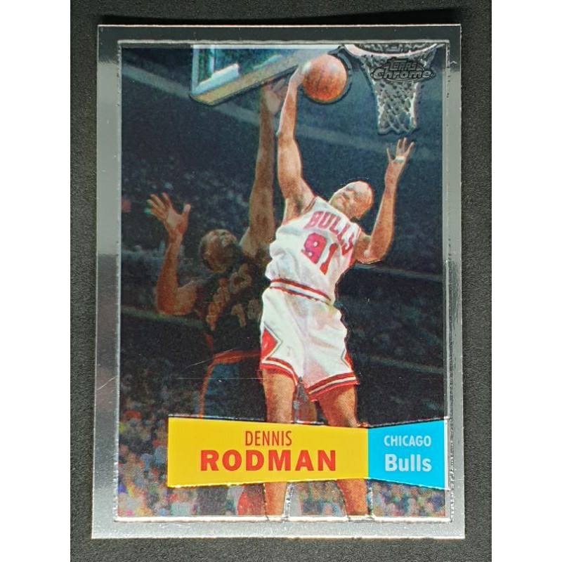 Topps Chrome 2008 Dennis Rodman Variation! | Shopee Philippines