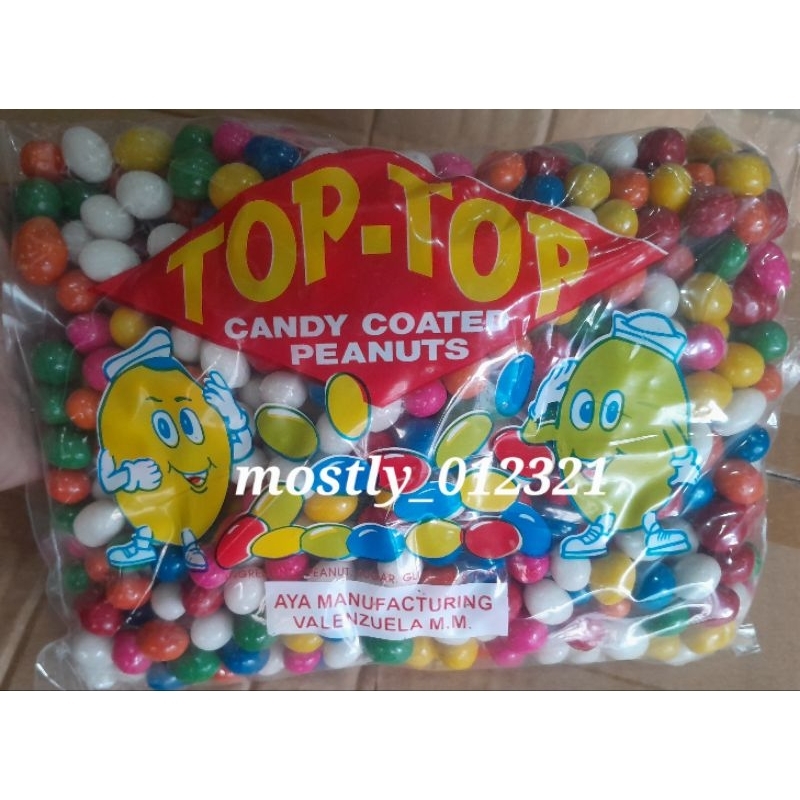 TOP-TOP CANDY COATED PEANUTS 1KL | Shopee Philippines