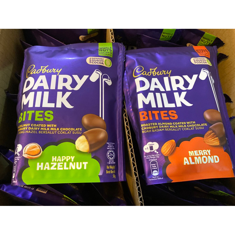 Cadbury Dairy Milk Bites 50g (2 for ₱155) | Shopee Philippines