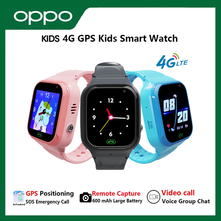 oppo smart watch for kids waterproof remote GPS camera take photos ...