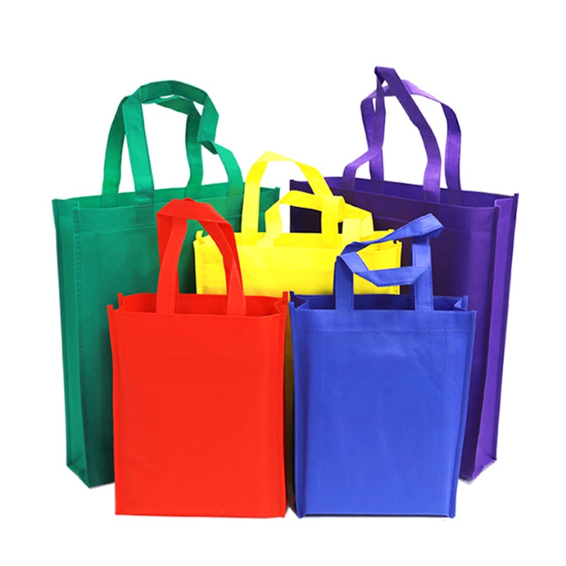 20pcs Eco Bag Tote Bag Plain Reusable Shopping PT Bag Seasonal HandBag ...