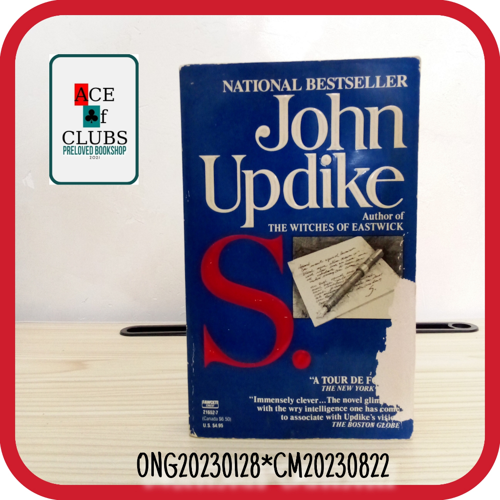 S Book by John Updike (Preloved/Used) | Shopee Philippines