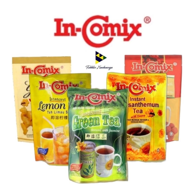 In-Comix Instant Tea/Incomix(Ginger Tea, Chrysanthemum Tea, Red Dates ...