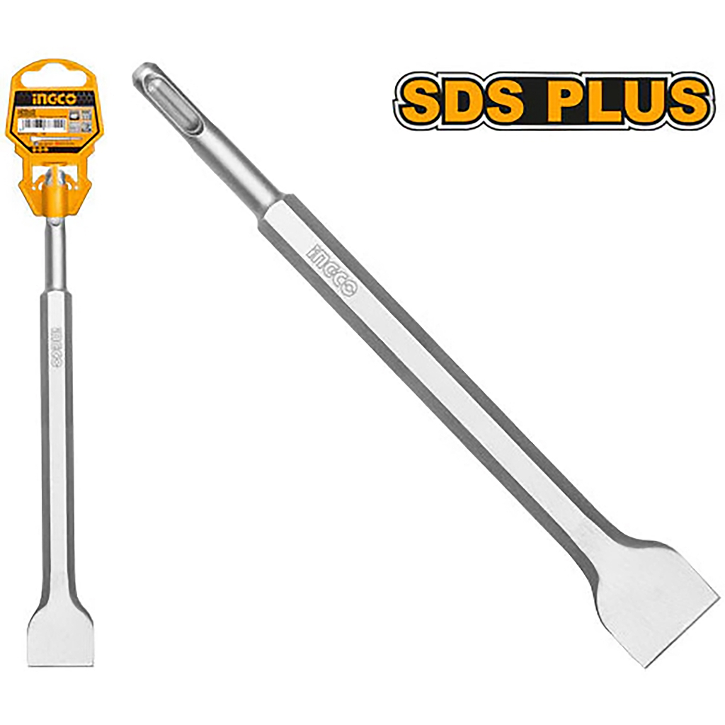 INGCO by Winland SDS Plus Chisel with Shovel 14 x 250 x 40mm DBC0122502 ...