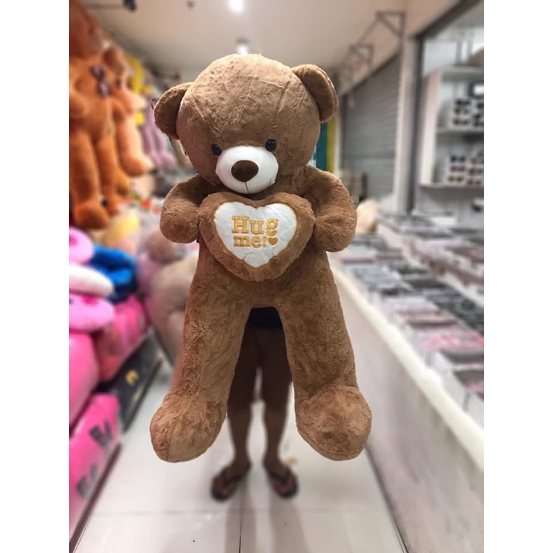 COD Human size teddy bear hypoallergenic 130cm | Shopee Philippines