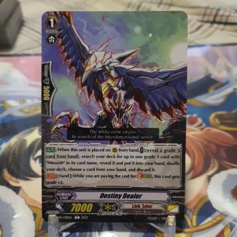 DESTINY DEALER C D-PV01 CARDFIGHT VANGUARD ENGLISH | Shopee Philippines