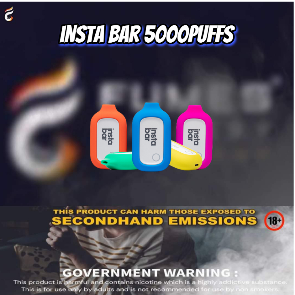 INSTA BAR JAR 5K PUFFS DISPOSABLE POD | Shopee Philippines
