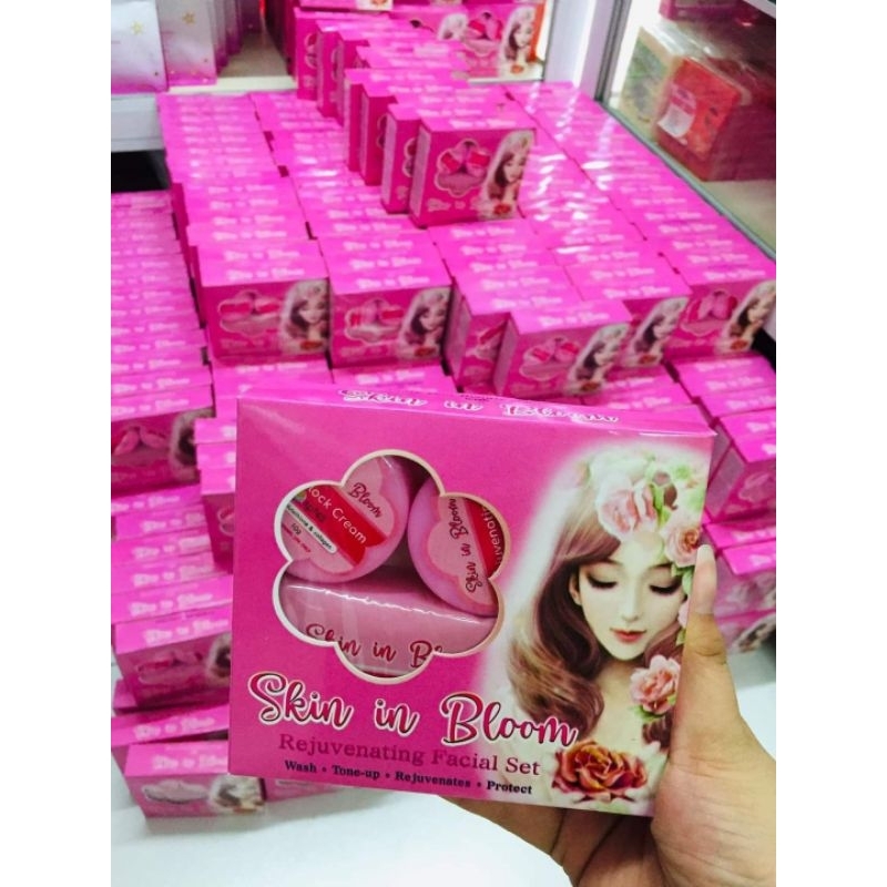 Skin In Bloom Rejuvenating Set (wirh Freebies) | Shopee Philippines