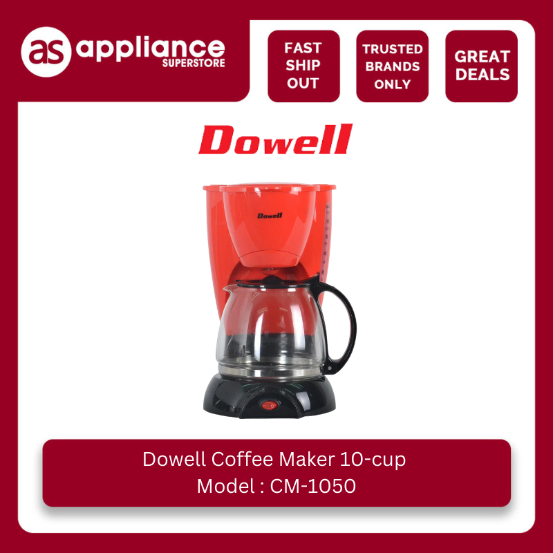 Dowell Coffee Maker 10-cup Model : CM-1050 | Shopee Philippines