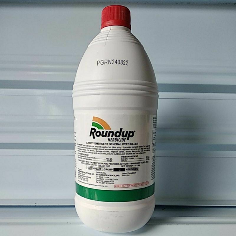 Roundup Glyphosate Herbicide BAYER (1 Liter) | Shopee Philippines