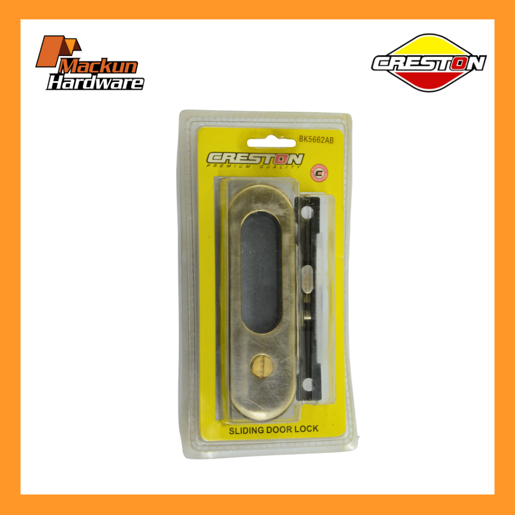 CRESTON SLIDING DOOR LOCK BATHROOM BK5662AB/5662AB | Shopee Philippines