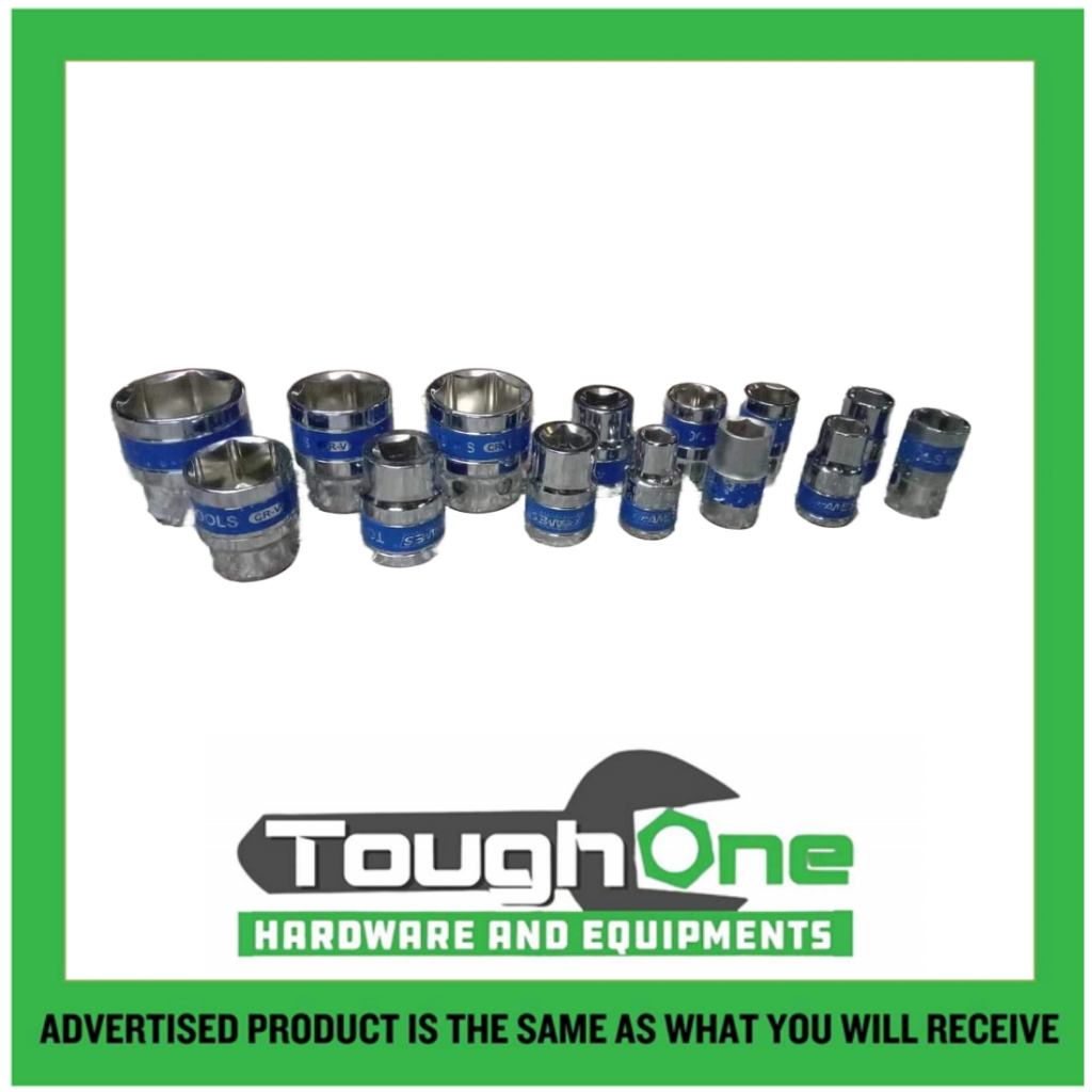 SUN AME'S SOCKET SLEEVE 1/2 DRIVE SOLD PER PIECE NO.9,11,12,13,15,16,18 ...