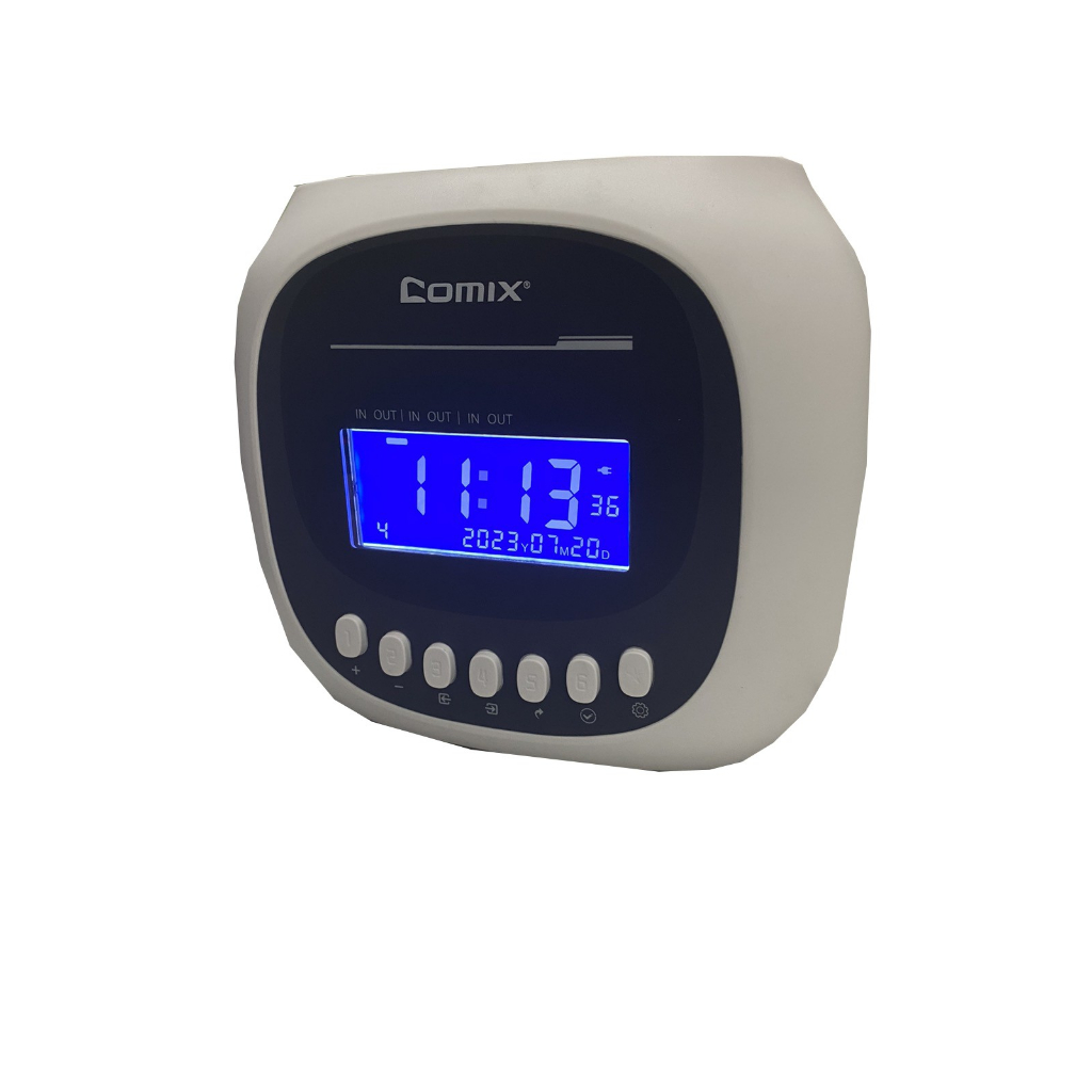 Comix MT-620N 6 Columns Time Recorder Bundy Clock | Shopee Philippines