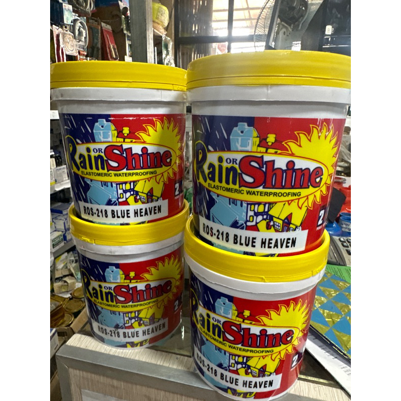 ready to paint Latex blue 1 liter blue heaven ros-218 tiffany blue pang ...