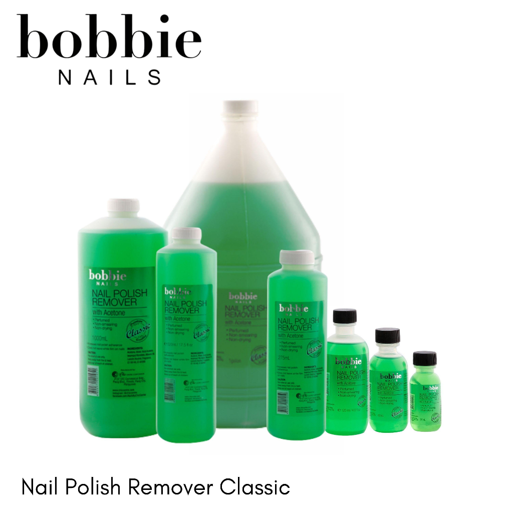 Bobbie Nails Nail Polish Remover Classic | Shopee Philippines