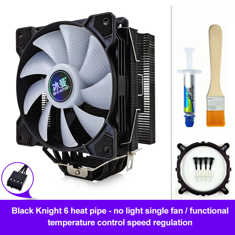 GSE SNOWMAN CPU Cooler Master 4 Direct Contact Heatpipes freeze Tower ...