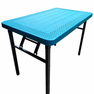 Foldable Plastic Rattan Table dining table High Quality 60x100 Table ...