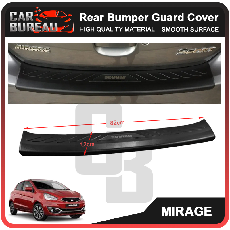 Mitsubishi Mirage Hatchback 2014 - 2018 Rear Bumper Guard Cover / Rear ...