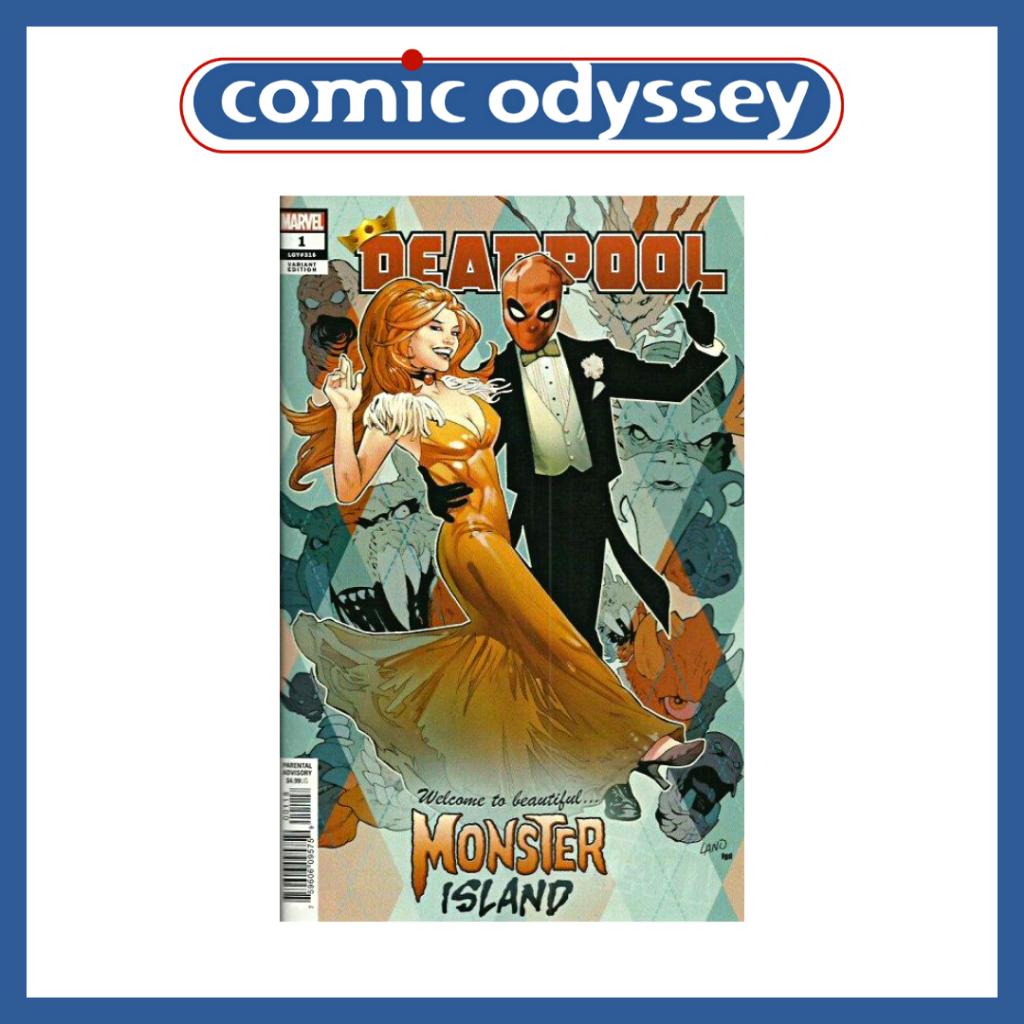 DEADPOOL #1 (2019) Greg Land Variant Cover | Shopee Philippines