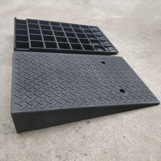 Portable Rubber Slope Pad Light Curb Car Ramp Heavy Duty Threshold Ramp ...