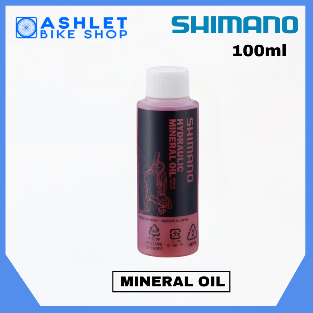ORIGINAL SHIMANO Hydraulic Mineral Oil For Disc Brake 100ml - ASHLET ...