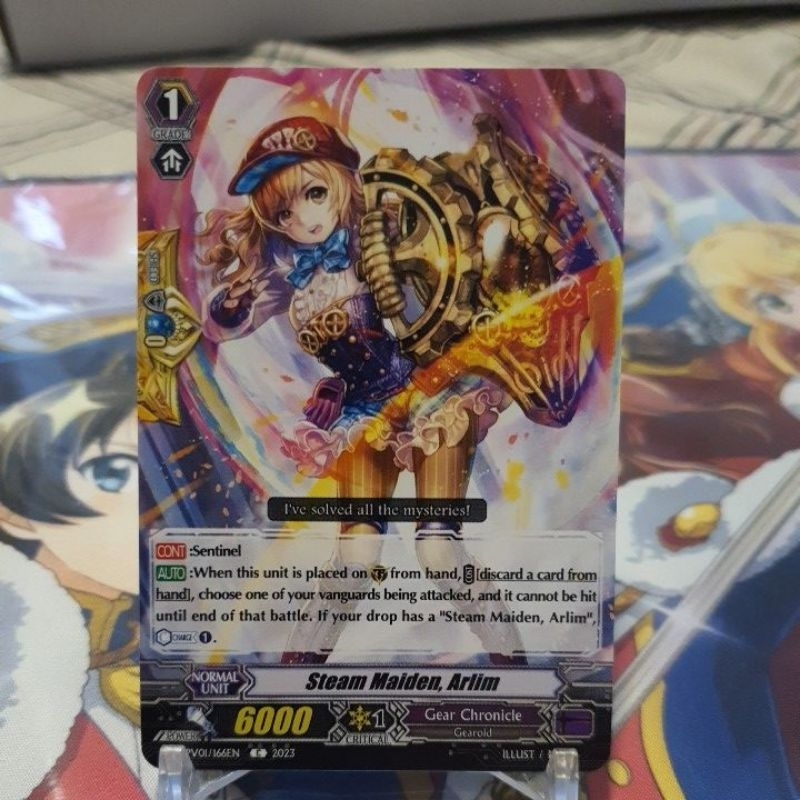 STEAM MAIDEN, ARLIM C D-PV01 CARDFIGHT VANGUARD ENGLISH | Shopee Philippines