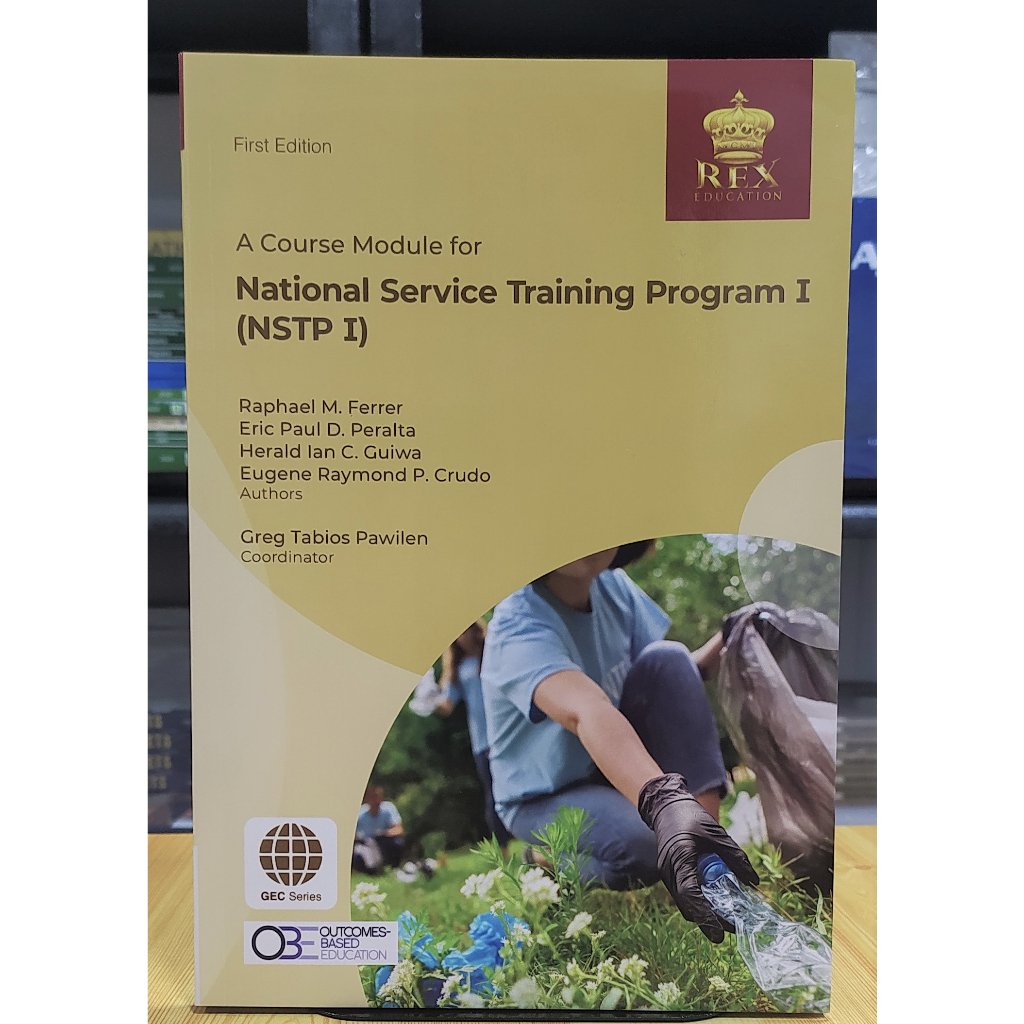 A Course Module for National Service Training Program 1(NSTP 1) by ...