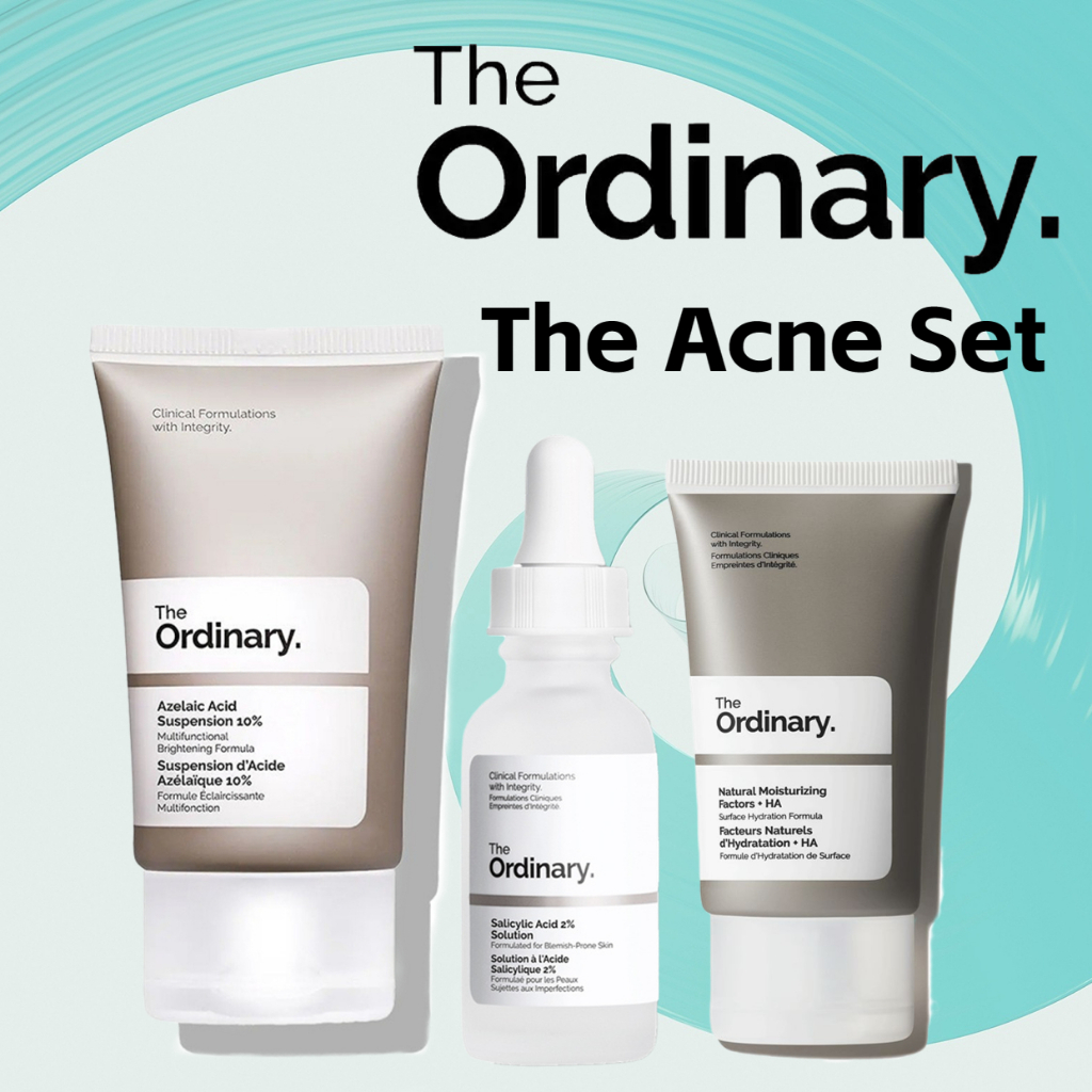 The Ordinary Acne Moisturizing Set Salicylic Acid/Azelaic Acid ...