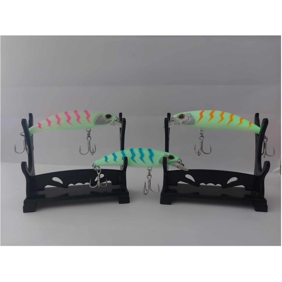 Luminous Fishing Lure (Sinking Minnow) Lumina Series 60S / 60mm x 6.5g ...