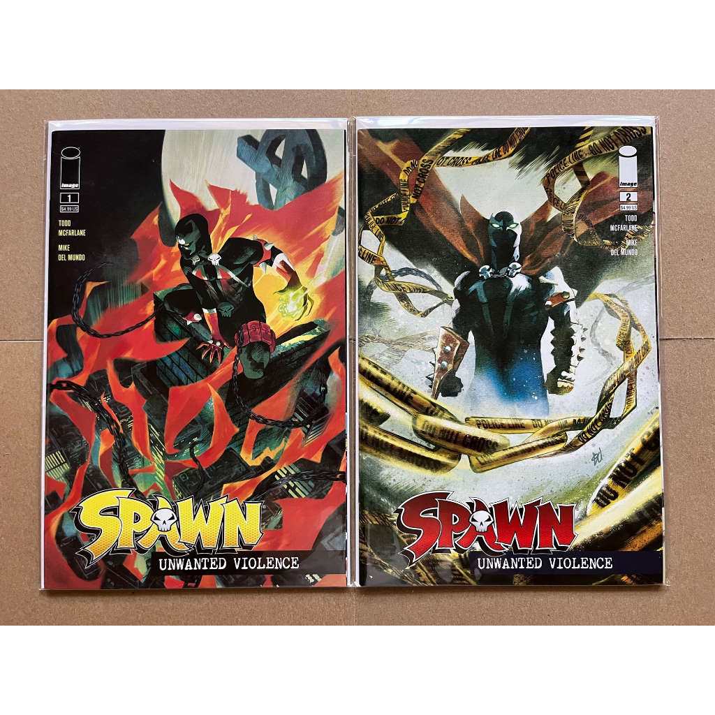 Spawn Unwanted Violence Complete Set 2 of Issues | Shopee Philippines