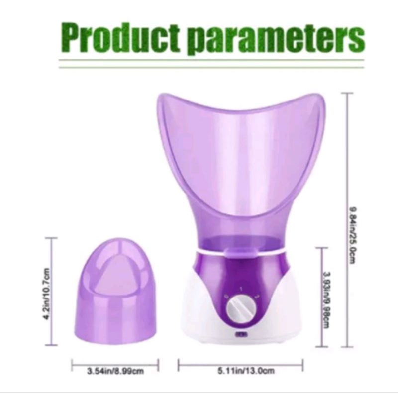 Facial Spa Facial Steamer Facial Sauna Steam Inhaler Suob Steam ...