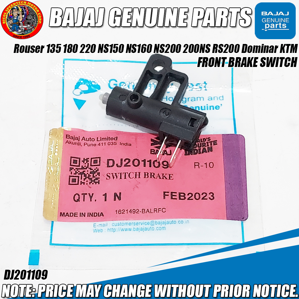FRONT BRAKE SWITCH Rouser 135 180 220 NS150 NS160 NS200 200NS RS200 ...