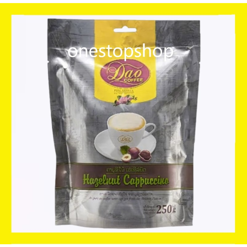 Dao Hazelnut Cappuccino Coffee 10 x 25g | Shopee Philippines