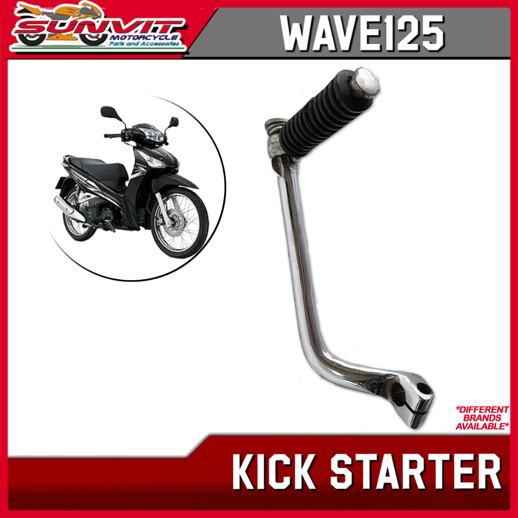 MOTORCYCLE KICKER STARTER WAVE125 / XRM125 | Shopee Philippines