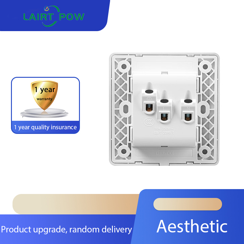 Switch socket panel 86 821 Borderless aesthetic large board white wall ...