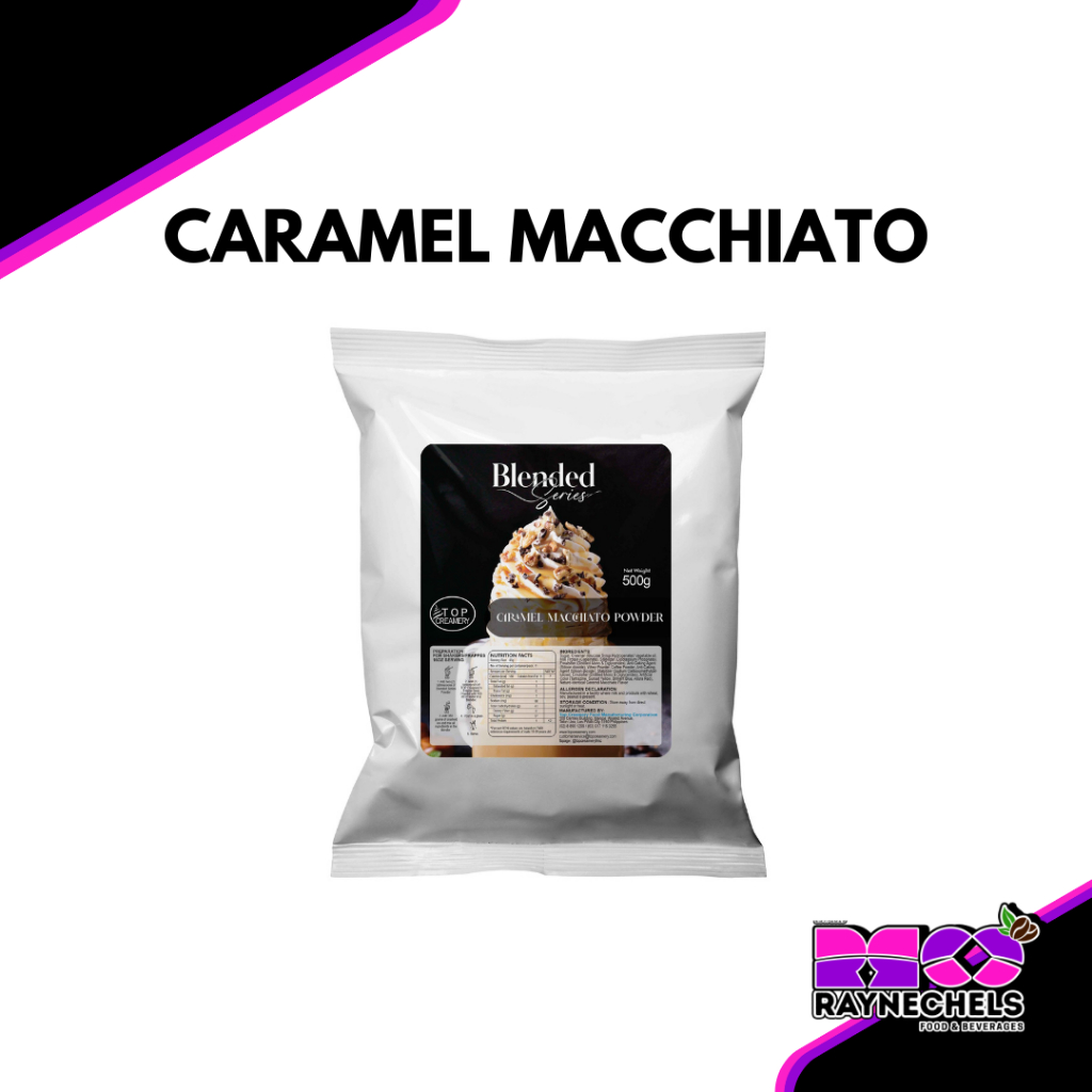 Top Creamery Caramel Macchiato BLENDED Powder | 500g | Shopee Philippines
