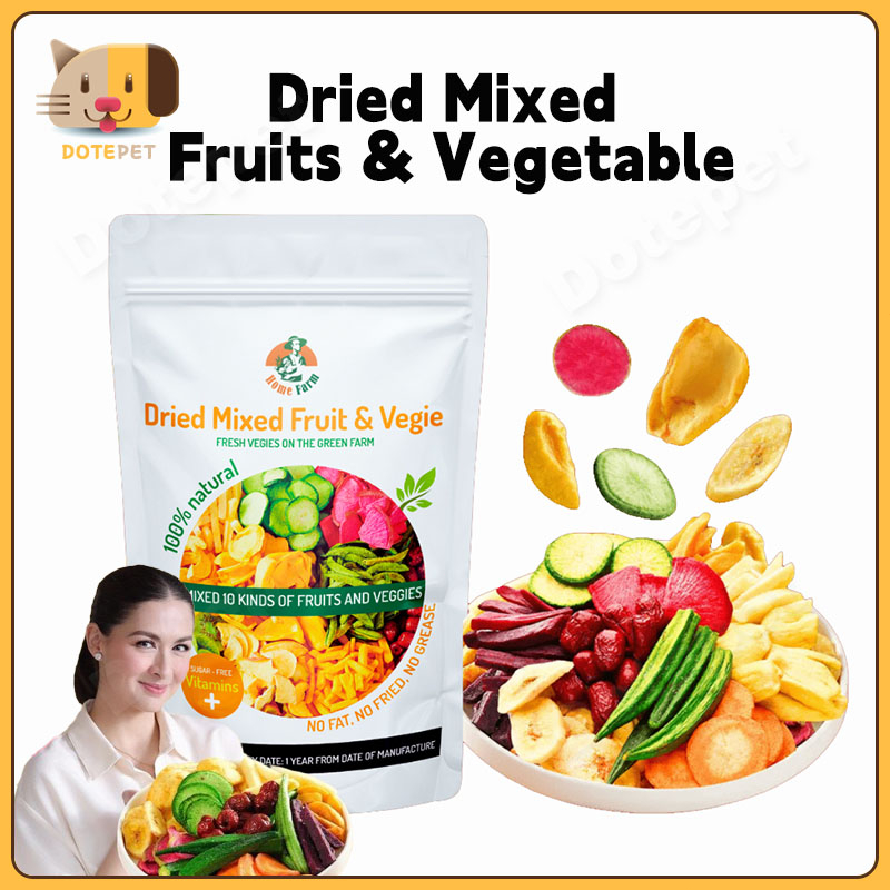 150g/ Pack Home Farm Dried Fruits and Vegetables Crisp Assorted Snack ...