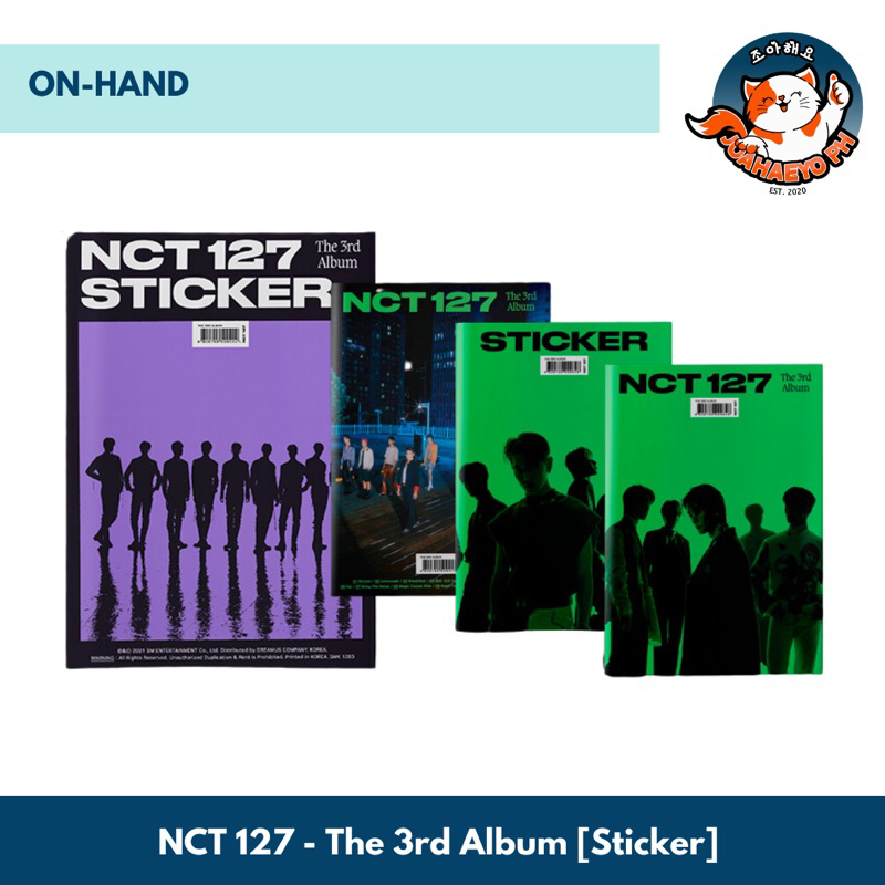[ON-HAND] NCT 127 - The 3rd Album : Sticker [SEALED] | Shopee Philippines