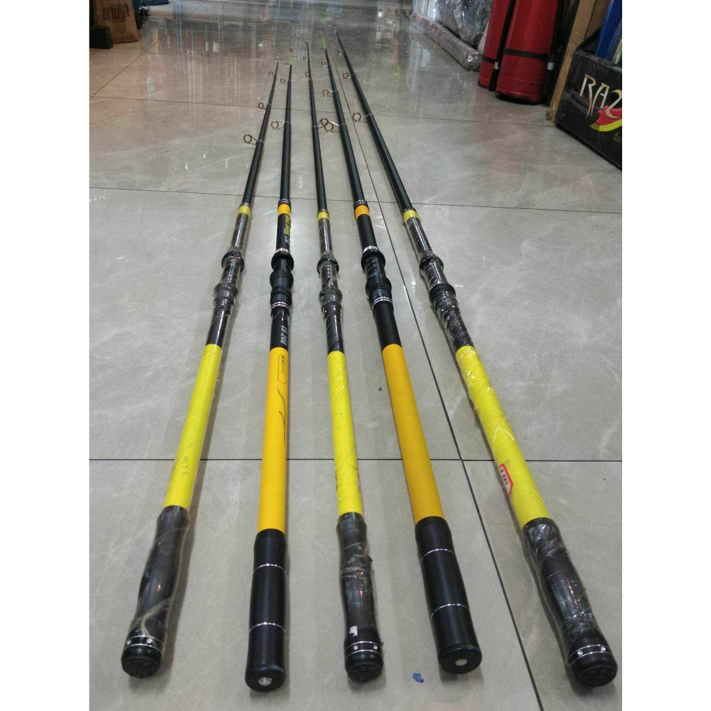 Fishing Rod BLACK HAWK FISHING ROD TELESCOPIC 2.1 2.4 2.7 3.0 3.6 ...