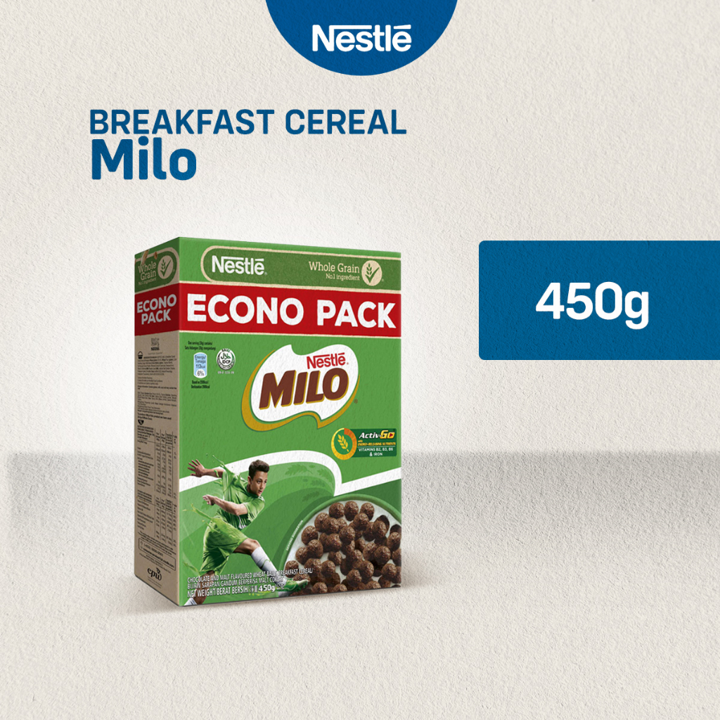 Milo Breakfast Cereal 450g | Shopee Philippines