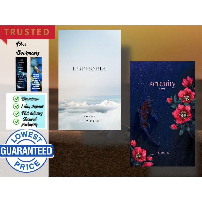 Euphoria, Serenity, poems by F. S. YOUSAF | Shopee Philippines