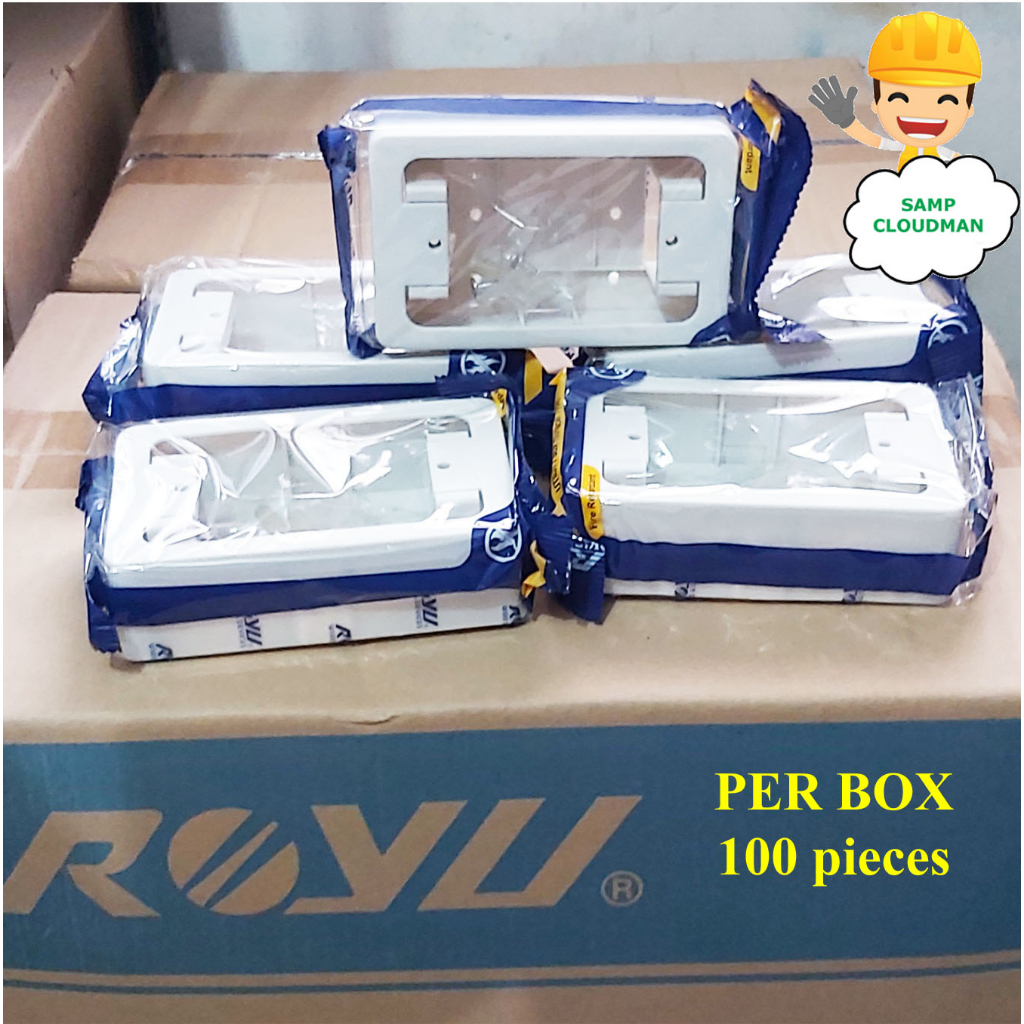 Wholesale Royu PVC Surface Type Utility Box with Tox and Screws Per BOX ...