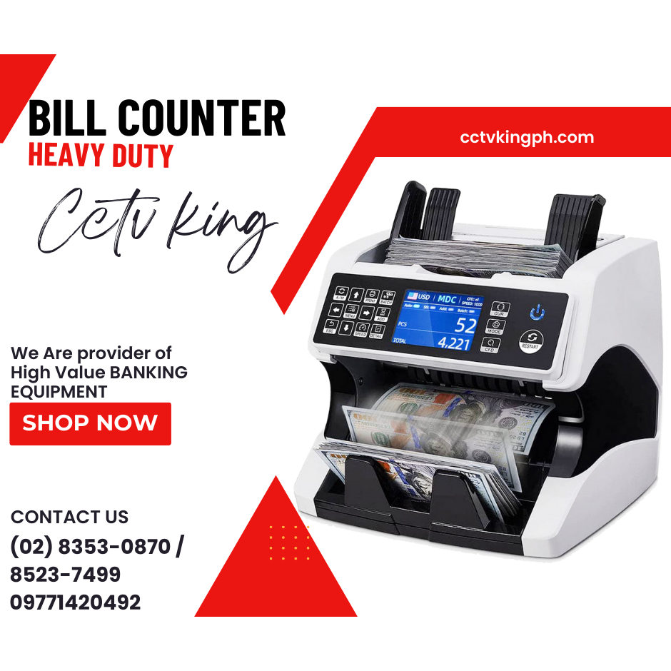CCTV King Automatic Multi currency Bill Counter Bill Counter Counting ...