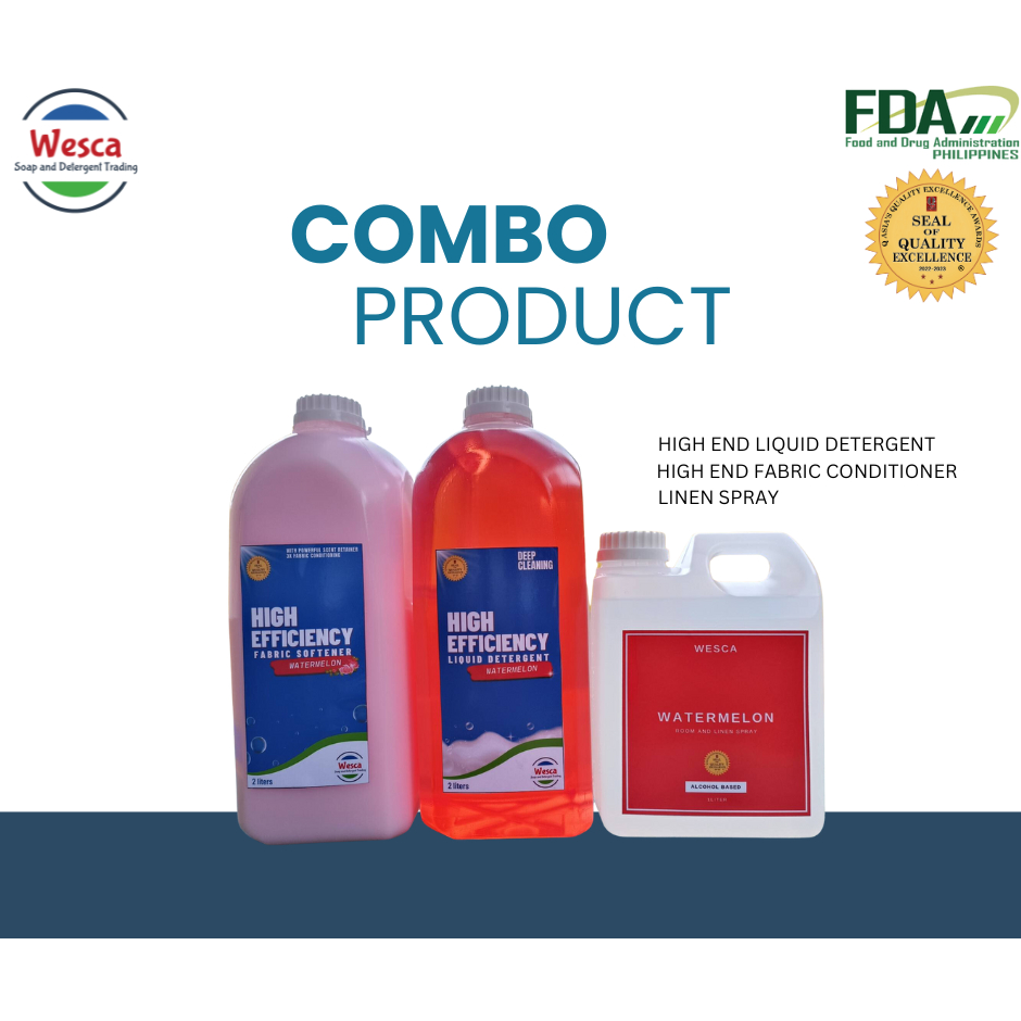 WESCA COMBO PRODUCT LAUNDRY PACKAGE | Shopee Philippines