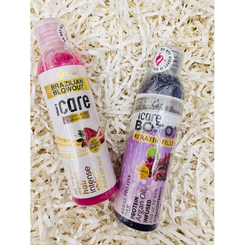ICare Brazillian Blowout and Botox 100ml | Shopee Philippines