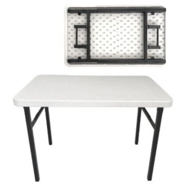 Foldable Plastic Rattan Table dining table High Quality 60x100 Table ...