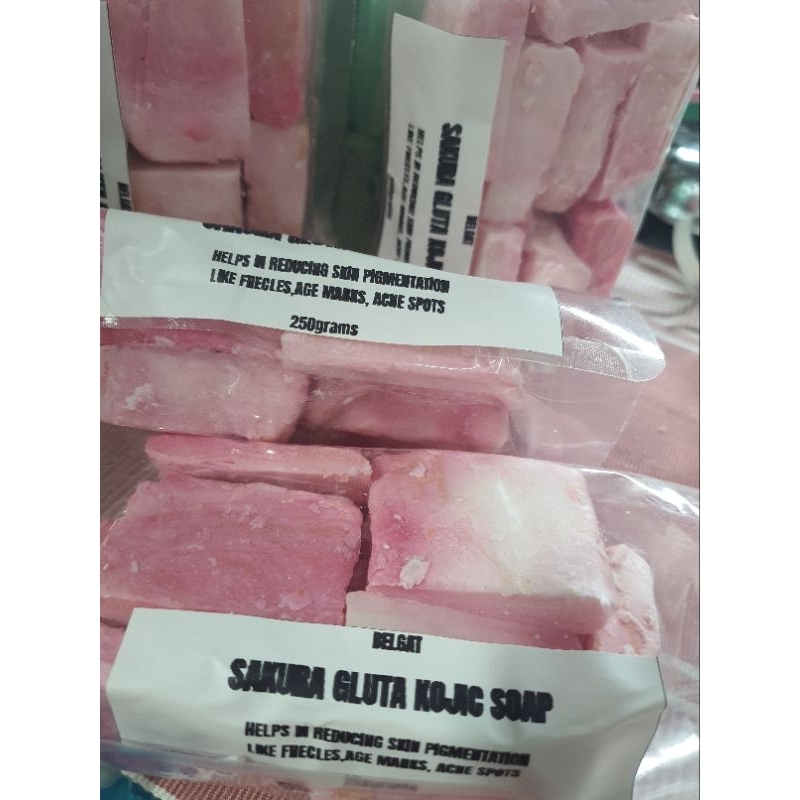 Scrap soap SAKURA GLUTA KOJIC SOAP 250GRAMS | Shopee Philippines