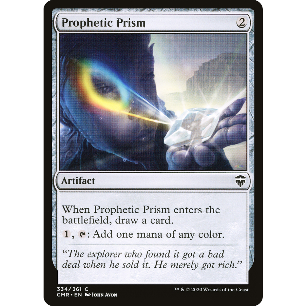 Prophetic Prism Magic: The Gathering TCG CMR-EN-334 | Shopee Philippines